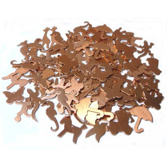 K&M Wholesale Suppliers Limited. Assorted Novelty Copper Shapes