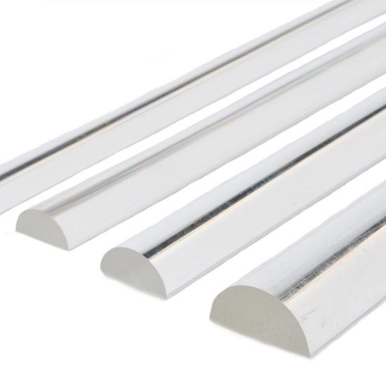K&M Wholesale Suppliers Limited. Acrylic Half Round Rod